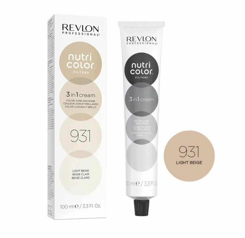 Краска для волос Nutri Color 931 Revlon Professional, безаммиачная, 100 мл