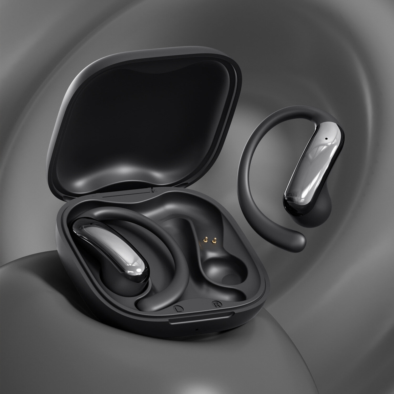 KLQ Наушники Bluetooth OWS M141 AI-перевод без боли большой объем батареи