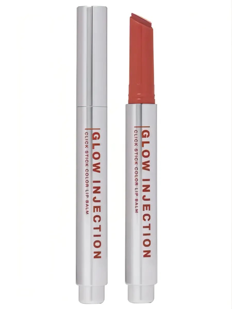 Помада Influence Beauty Make Up Lipstick Balm Glow Injection, Бальзам-стик для губ, 12