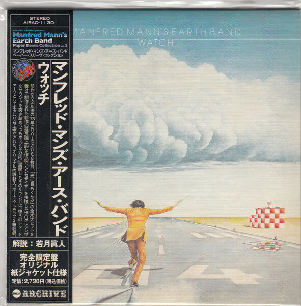 Manfred Mann's Earth Band. Watch (Paper Sleeve, Limited Edition, Japan, Air Mail Archive, AIRAC-1130, 2005, новый импортный компакт-диск в заводской упаковке) CD