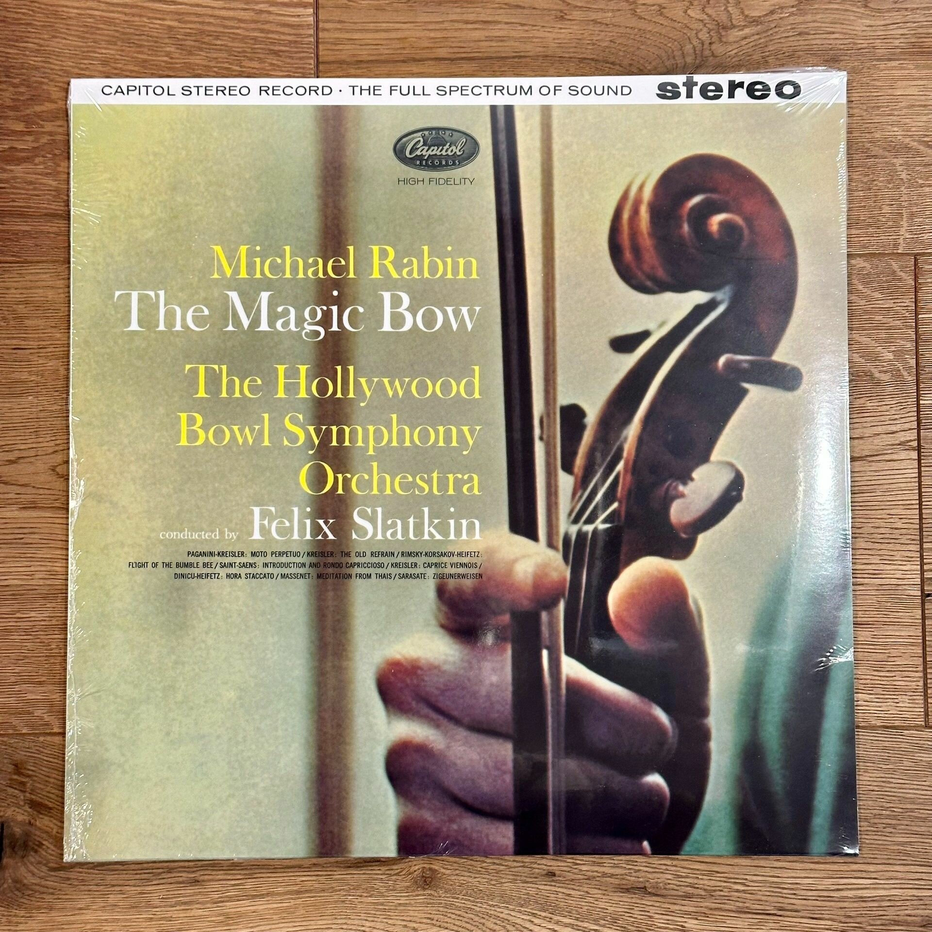 Виниловая пластинка Michael Rabin - The Magic Bow, Vinyl, LP, Album, Stereo, Reissue