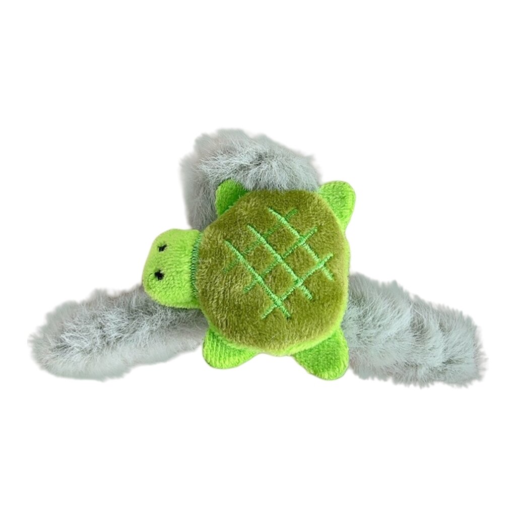 Маленькая Черепашья Заколка Для Волос-Зеленая Черепашья Заколка