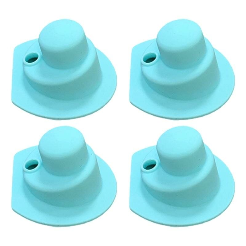 Набор силиконовых уплотнителей для термокружки, 4 шт, Синий