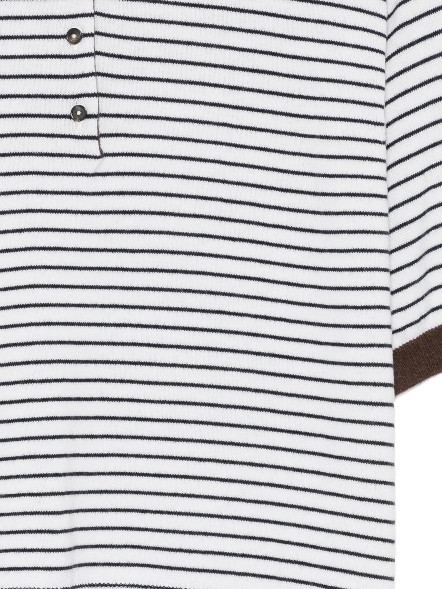 Рубашка CORDERA Striped polo shirt, размер OneSize, бежевый/белый — фото 1