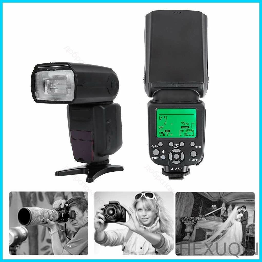 TRIOPO TR-982III/C 24G TTL 1/8000 Беспроводная ведущая ведомая вспышка Speedlite для зеркальной камеры Canon