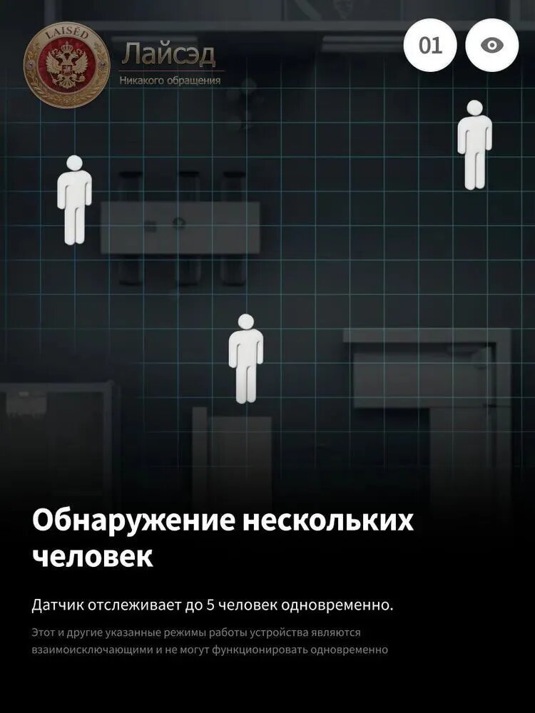 Aqara Умный датчик присутствия FP2 PS-S02RU