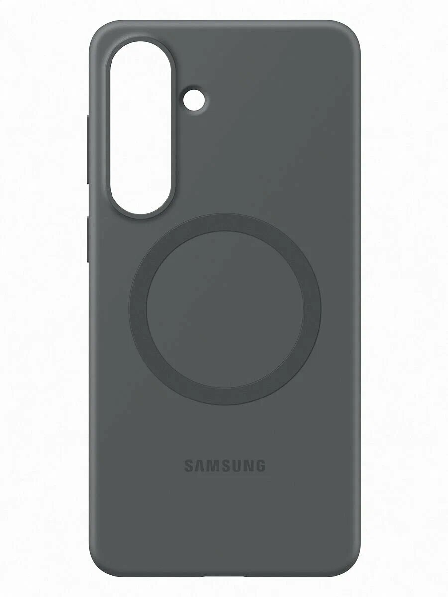 Чехол-накладка Samsung Silicone Magnet Case, для смартфона S26+, черный, CAU