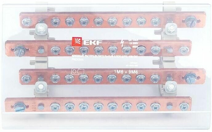 Блок распределительный шинный ШРБ-400 EKF plc-shrb-400