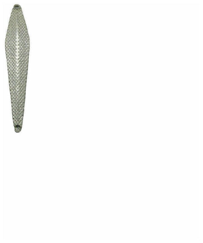 Блесна без оснащения 'Golden River' - Кобра нарезка, 10 грамм, 70 мм, серебро