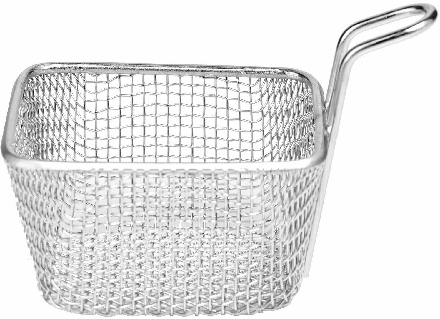 Корзинка для картошки фри Prohotel 105х90х60мм, нерж. сталь