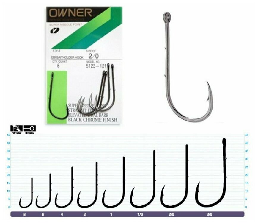 Крючок Owner 5123 №04