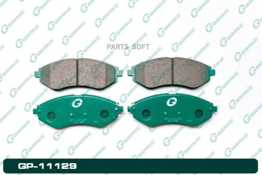 Колодки G-brake GP-11129 G-BRAKE арт. GP-11129