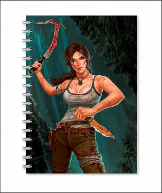 Тетрадь Расхитительница гробниц, Tomb Raider №8, А6