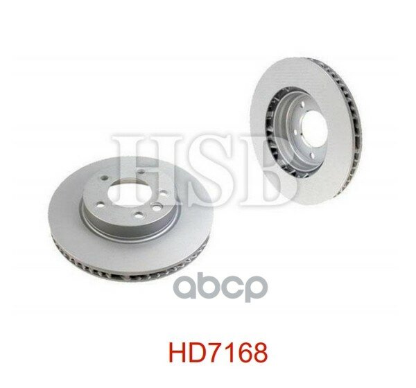Диск тормозной передний правый PORSCHE CAYENNE, VW TOUAREG 3.2-5.0TDI 02> HSB арт. HD7168