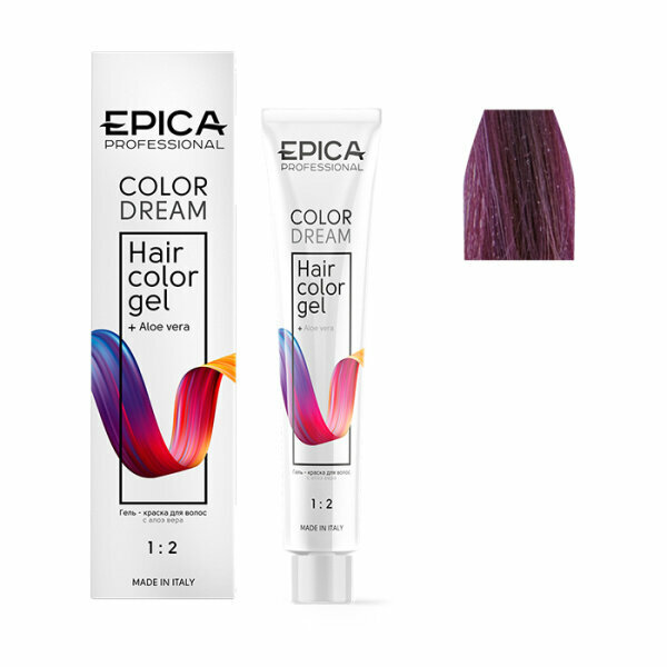 8.22 EPICA PROFESSIONAL COLORDREAM Гель-краска светло-русый фиолетовый интенсивный, 100 мл.