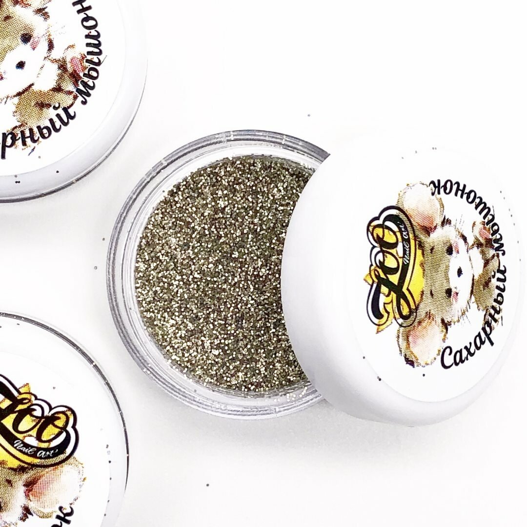 Мармелад для дизайна Zoo Nail Art №1512 (Сахарный мышонок), 2 г