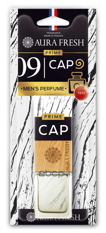 Ароматизатор подвесной (№ 9 - ANTONIO BANDERAS - BLUE SEDUCTION) "AURA FRESH" PRIME CAP Aura Fresh арт. 23157