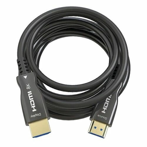 Кабель соединительный аудио-видео PREMIER 5-806 30.0, HDMI (m) - HDMI (m) , ver 2.1, 30м, GOLD, черный
