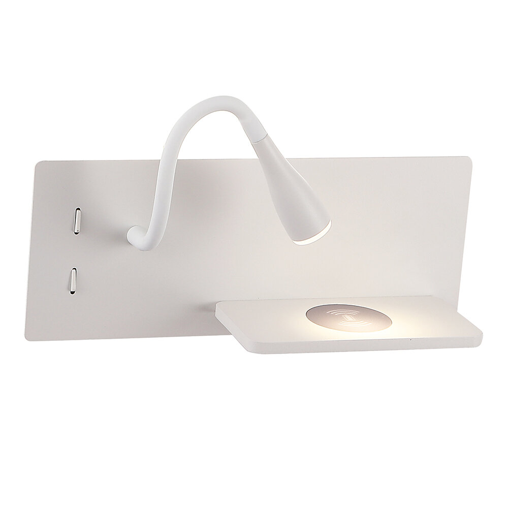 Настенный светильник Crystal Lux Elqi ELQI AP11W LED WH, LED, кол-во ламп:2шт, Белый