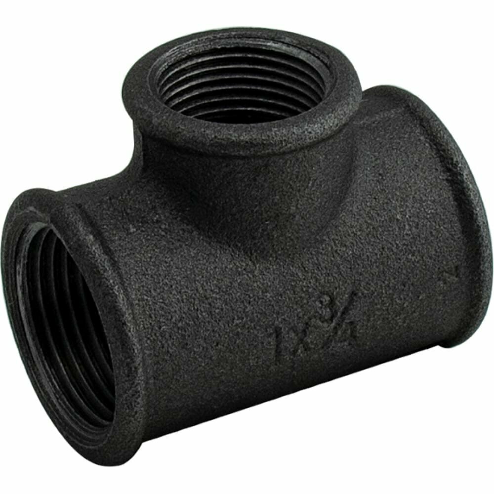 Переходной тройник Сантис 90 3/4"х1/2" вр чугун 000762