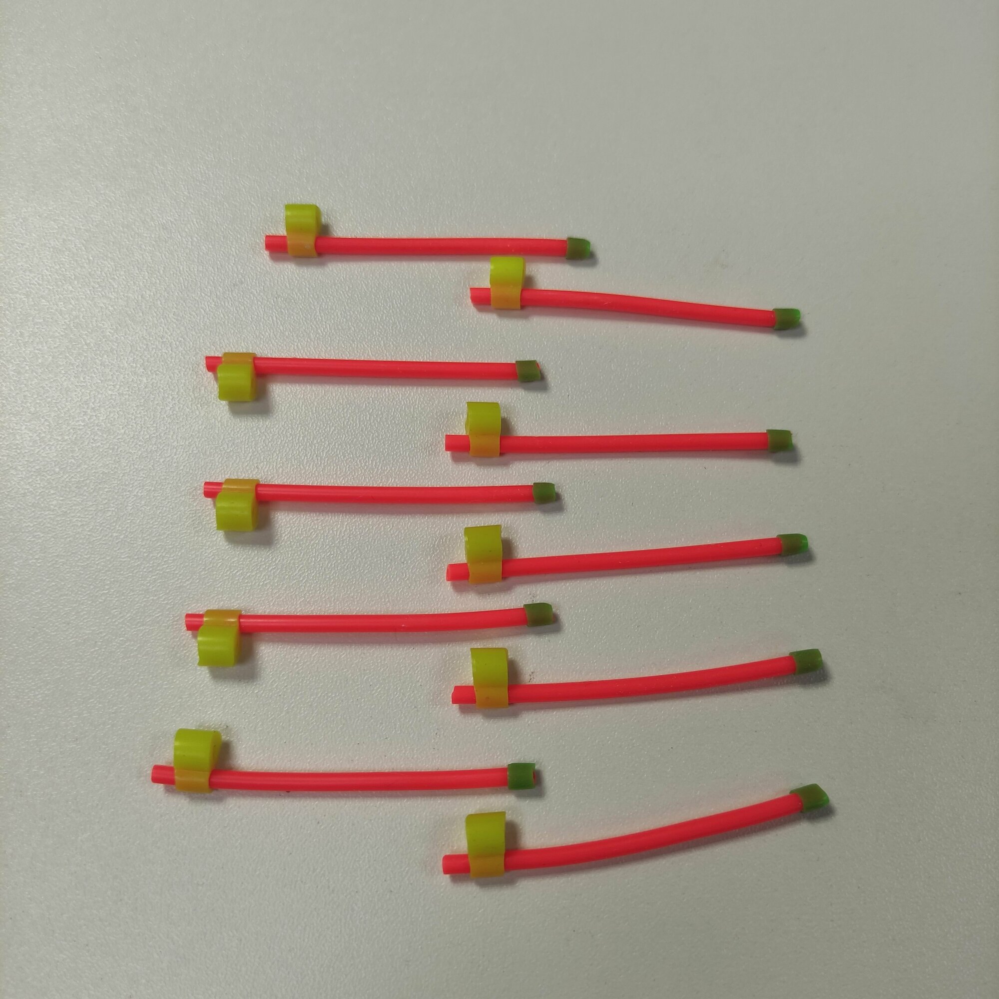 Сторожок кивок силиконовый Спортивный 5.5см 0.2-0.8 гр (10шт)