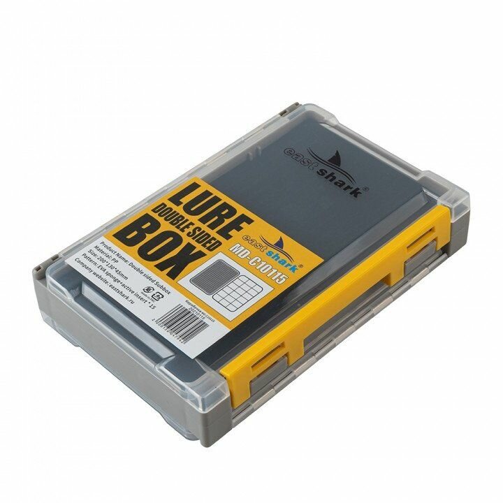 Коробочка двухcторонняя для приманок EastShark MD-C10115, 20x13x4 см (1 шт.)