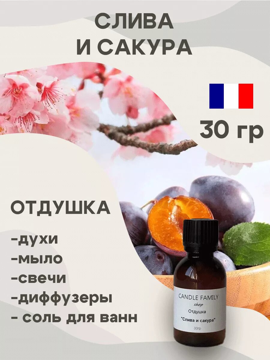 Отдушка для свечей и мыла. Ароматизатор косметический