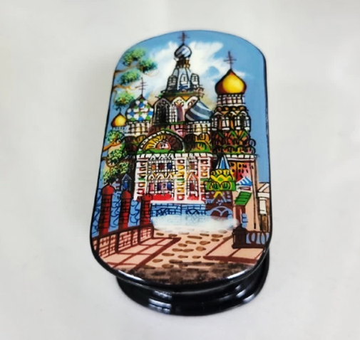 Шкатулка «Спас на Крови» п. Федоскино