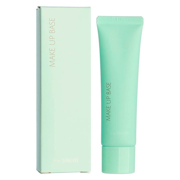 База под макияж для лица The SAEM Saemmul Airy Cotton Make Up Base 01 - Green (30 мл)