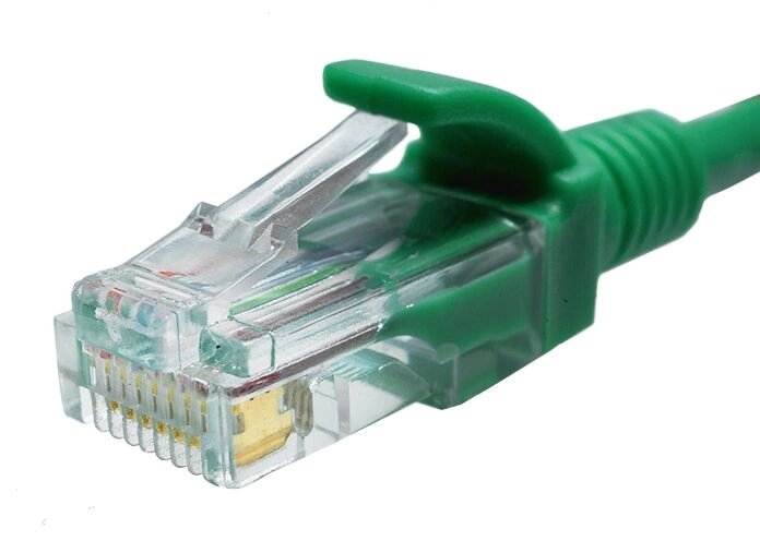 Патч-корд SUPRLAN 10-0157, вилка RJ-45, вилка RJ-45, кат.5E, LSZH, 1м, зеленый