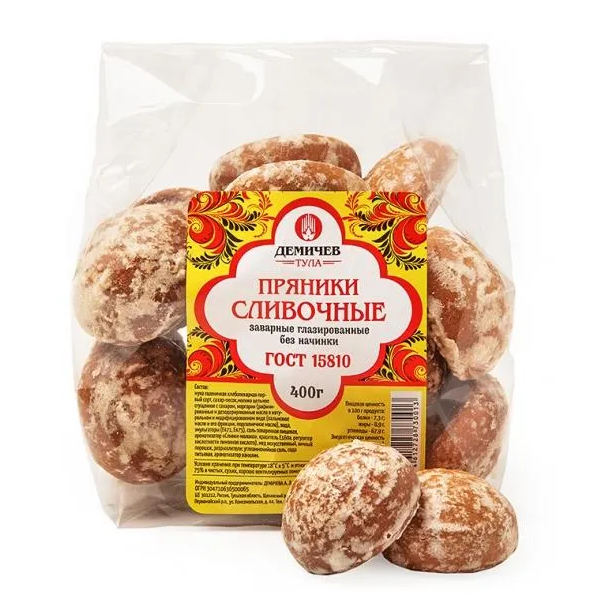 Пряники Демичев, Сливочные, 400 гр