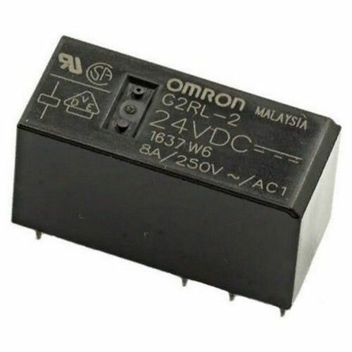 G2R-L-2-24DC, Реле 2 переключ. 24VDC, 8A/230VAC DPDT