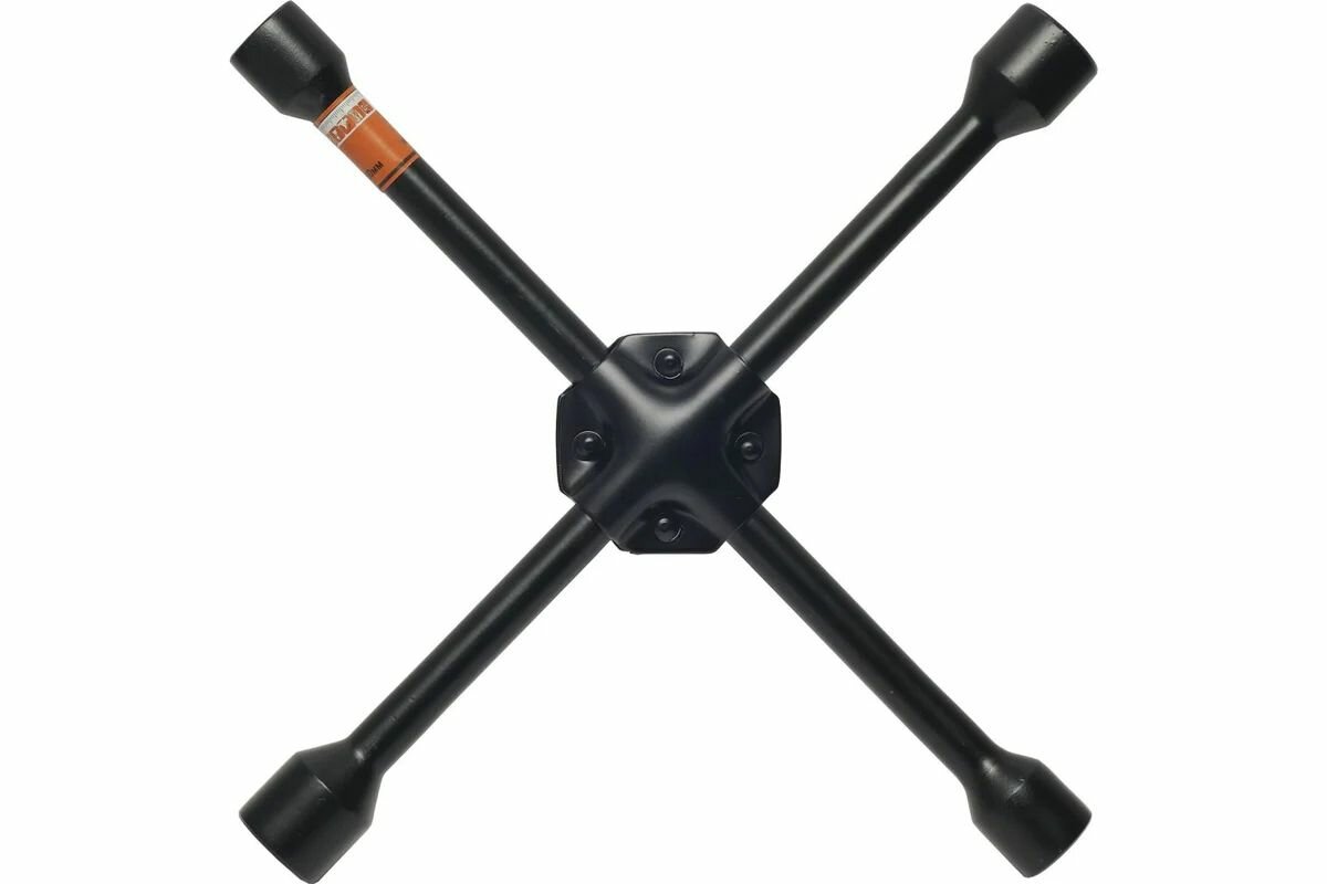 Балонный ключ для автомобиля, 17*19*21*22 усиленный D 16 мм, L 360 мм, АвтоDело