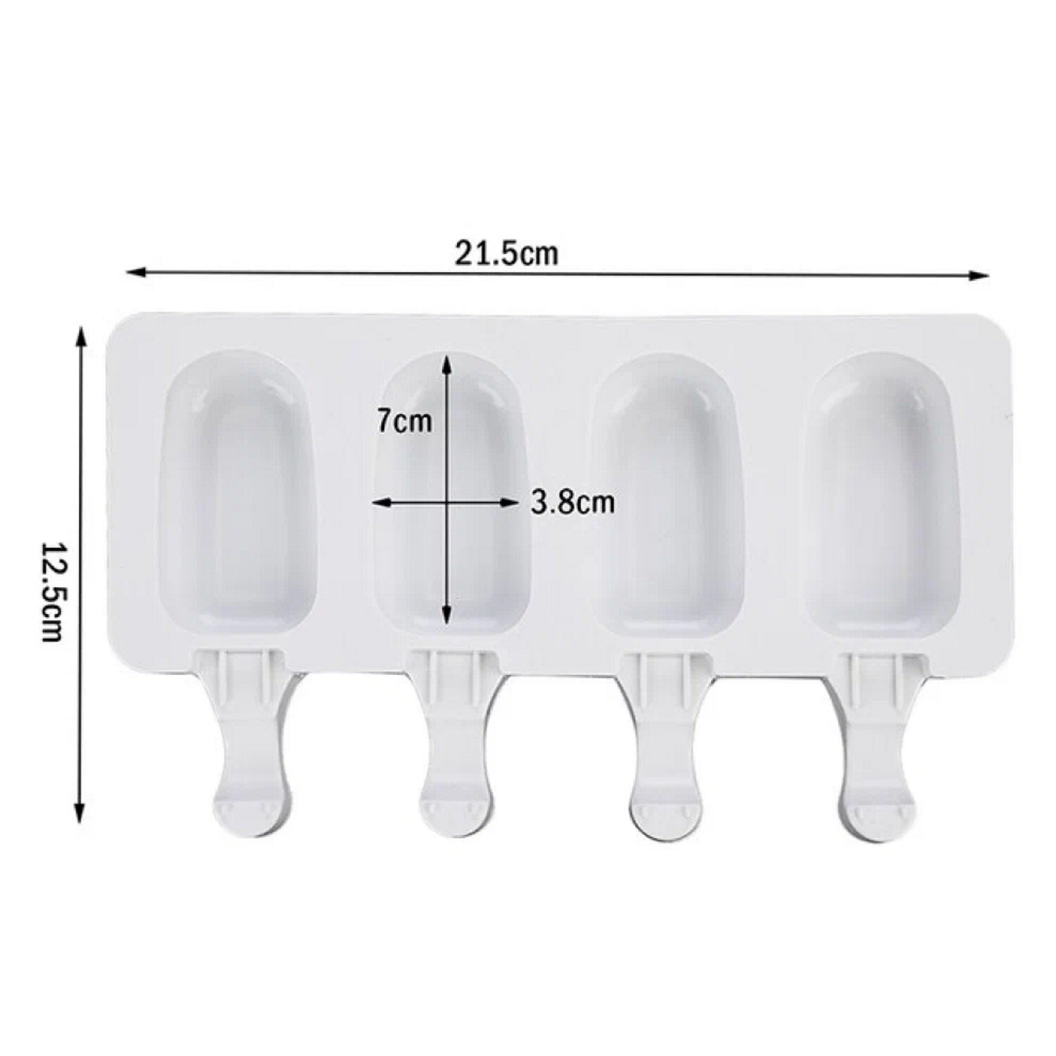 Силиконовая форма для мороженого эскимо малая