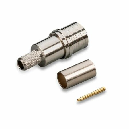 Разъем обжимной QMA-male на кабель RG-58