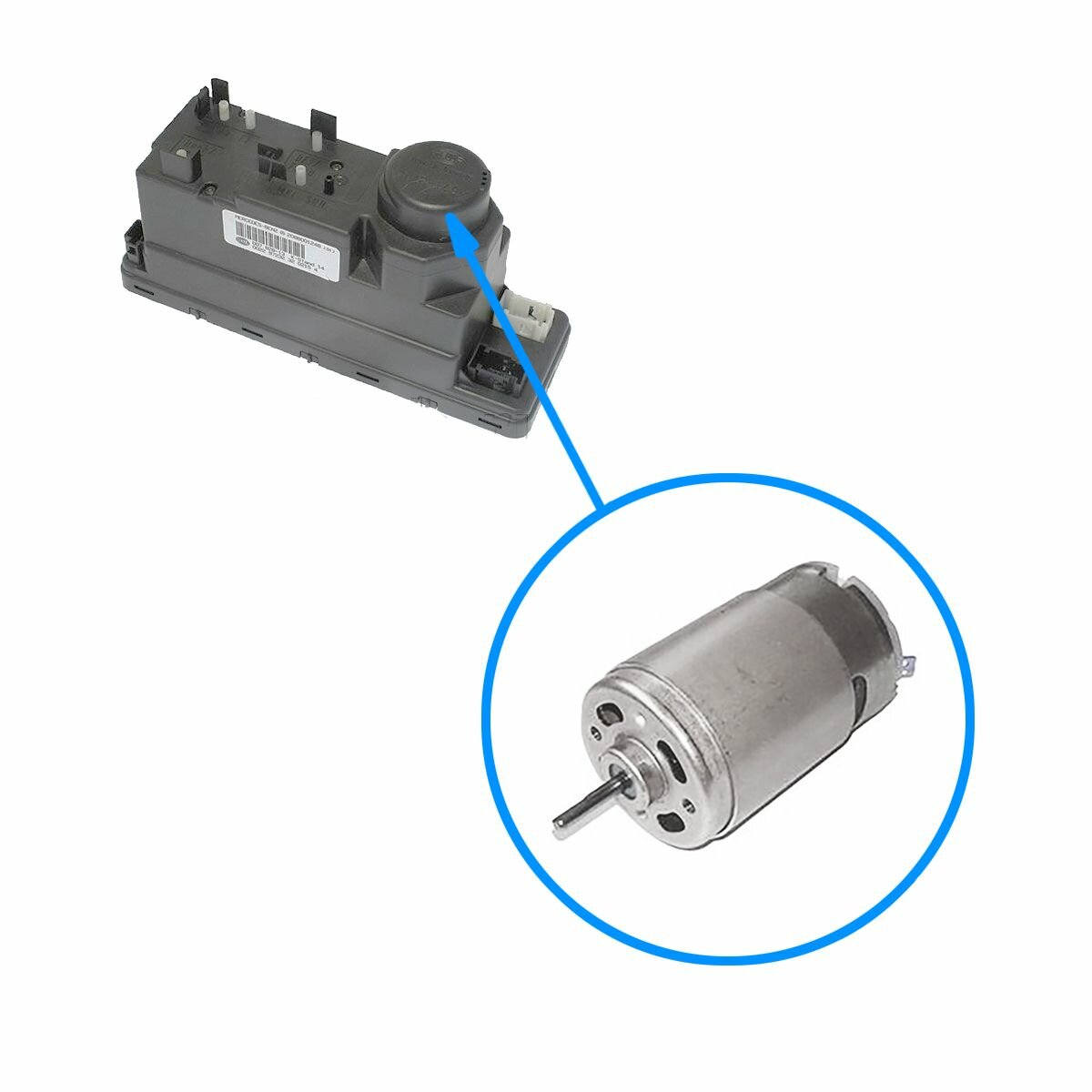 Моторчик вакуумного насоса центрального замка Mercedes-Benz W140, W210, W124