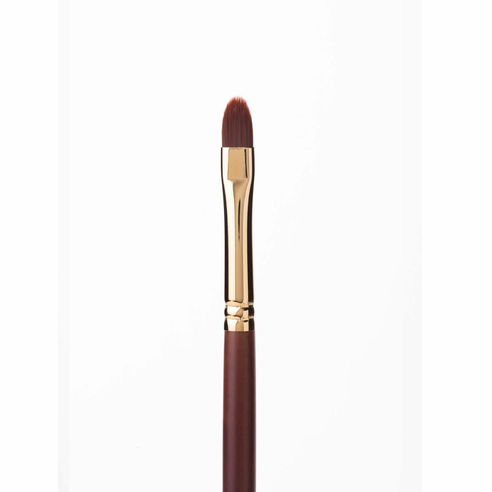 Плоская Кисть для Помады PANFILOVSKAYA BEAUTY №19, Коричневый, Золотистый