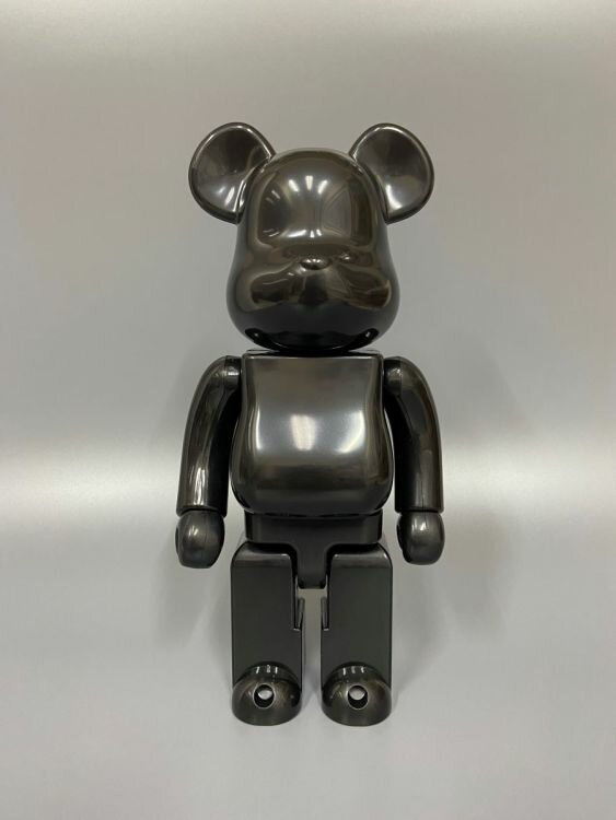 Bearbrick, статуэтка/фигурка, для интерьера, "Черный", пластик, 28 см