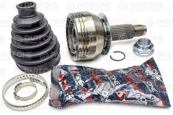 ШРУС outer, 27x52x32, SUBARU FORESTER (SG_, S11) 02>, FORESTER (SH_, S12) 08>, LEGACY B13 03-09 PART-ONE арт. 1CV208