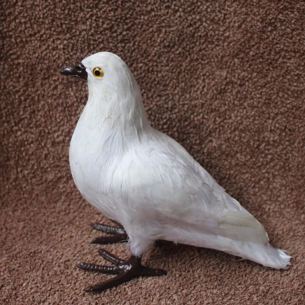 Nordic белый голубь искусственный птица голуби дворовый садовый декор для офисного письменного эстетическое номер Современный домашний декор фигурки