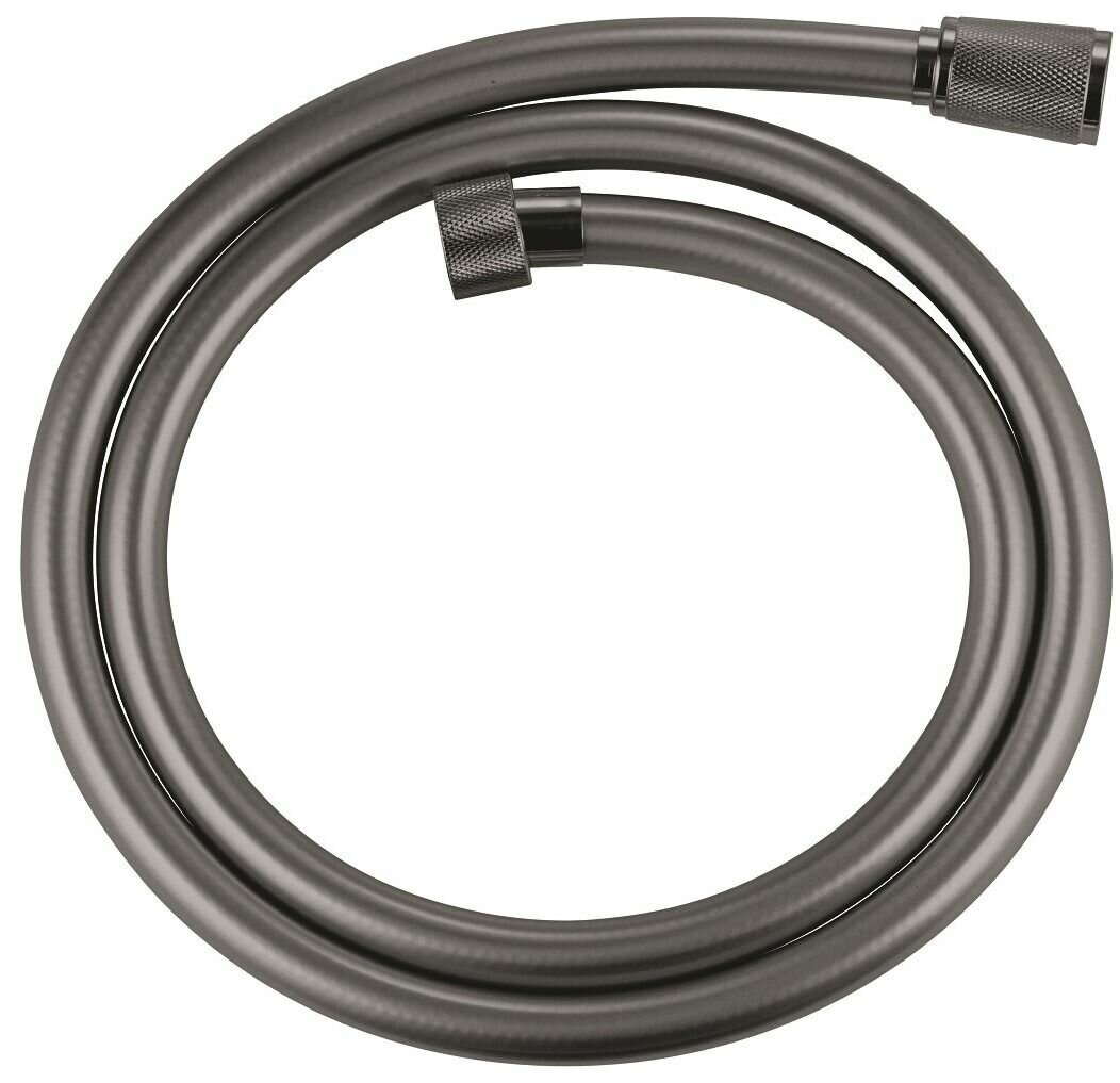 Душевой шланг 1250 мм GROHE SilverflexTwistStop, темный графит глянец (28362A01)