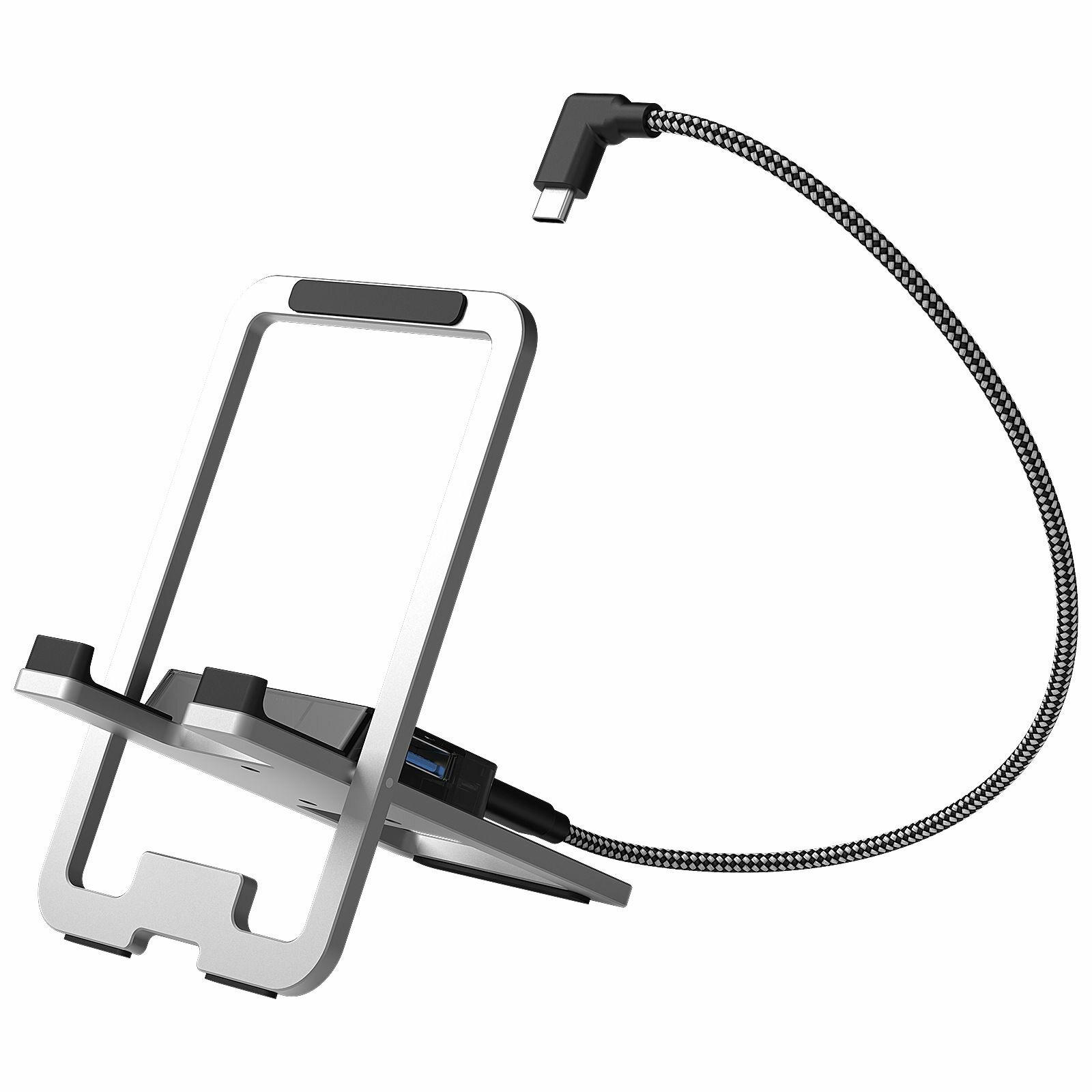 LEGION Go Ультратонкая легкая док-станция, LEGION Go Dock с HDMI 4K@60 Гц, двумя портами USB-A 3.2 и портативной подставкой