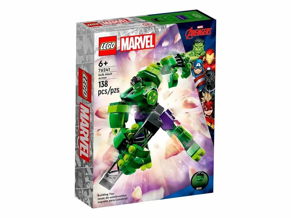 Конструктор LEGO Marvel 76241 Броня Халка: робот