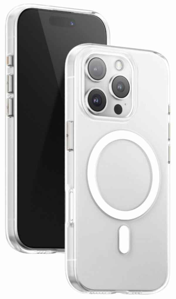 Чехол с магнитным покрытием Type Gorilla Crystal Drop iPhone 15 Pro, Clear (BL-T37-iP15P-CD-Clear)