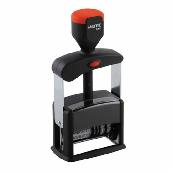 Датер с 12 бухгалтерскими терминами, шрифт 4 мм heavy-duty , в картонной коробке