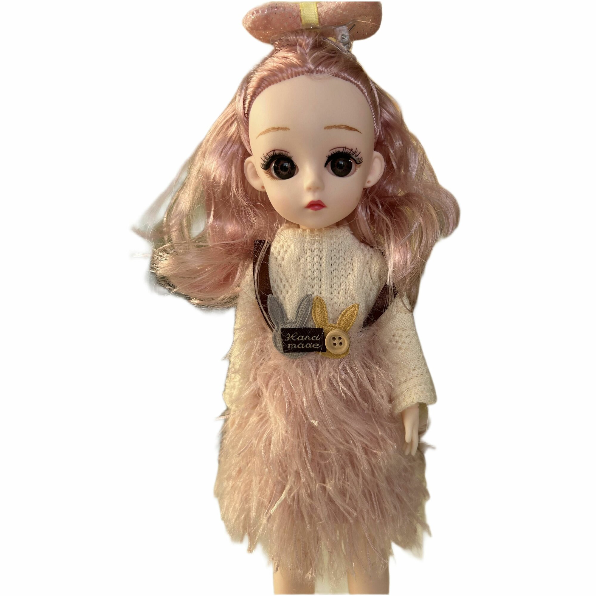 Кукла шарнирная, рост 29см, (Без подарочной коробки)