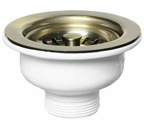 Выпуск для сифона McAlpine ф40-113 мм, цвет античная бронза, h70 мм MRSKW7-AB