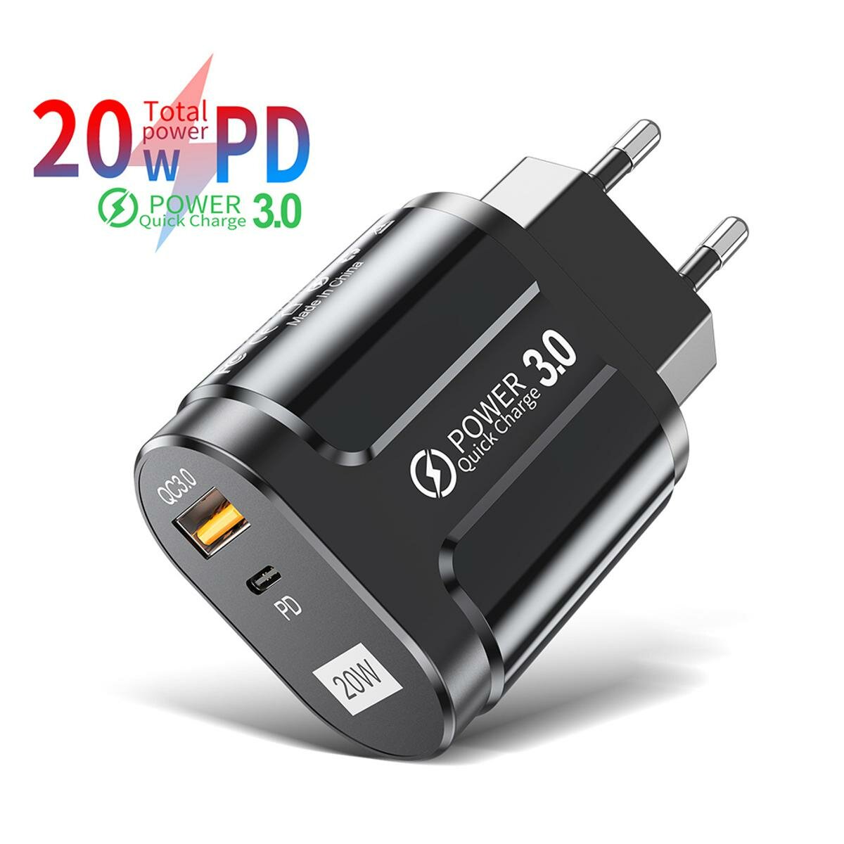 FantasyGoods 20 Вт PD QC3.0 быстрое зарядное устройство usb для iPhone 12 pro max Samsung Xiaomi быстрое зарядное устройство для мобильных телефонов