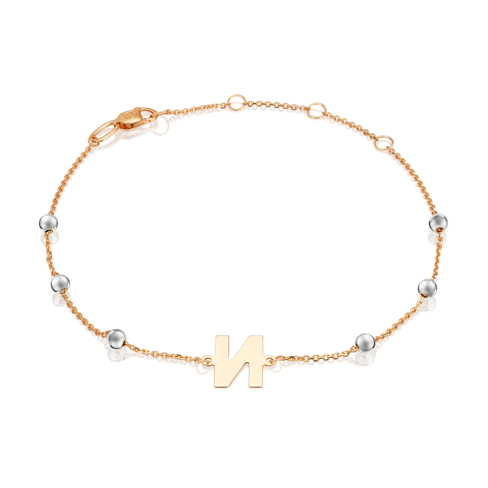 Браслет, золото, 585 проба