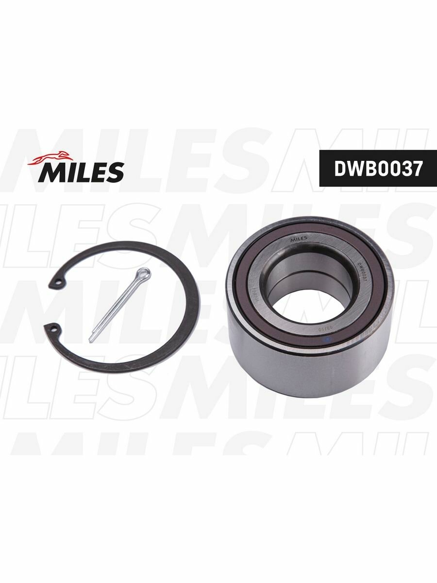 Подшипник ступицы передний для а/м CHEVROLET Aveo, Cobalt; OPEL Meriva, MILES DWB0037